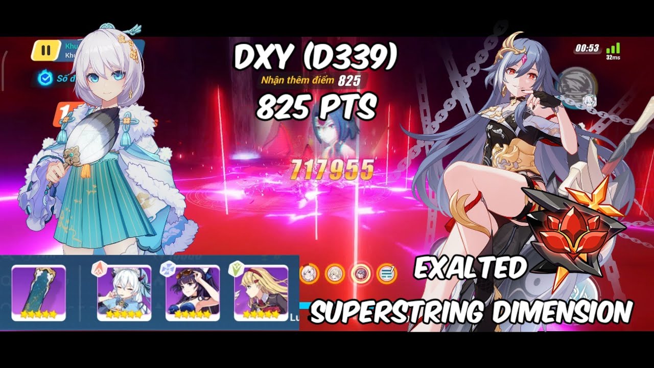 HI3 SEA - [Red Lotus Exalted] DXY (D339) 825 Pts - HOS(S0) CH SA (No ...