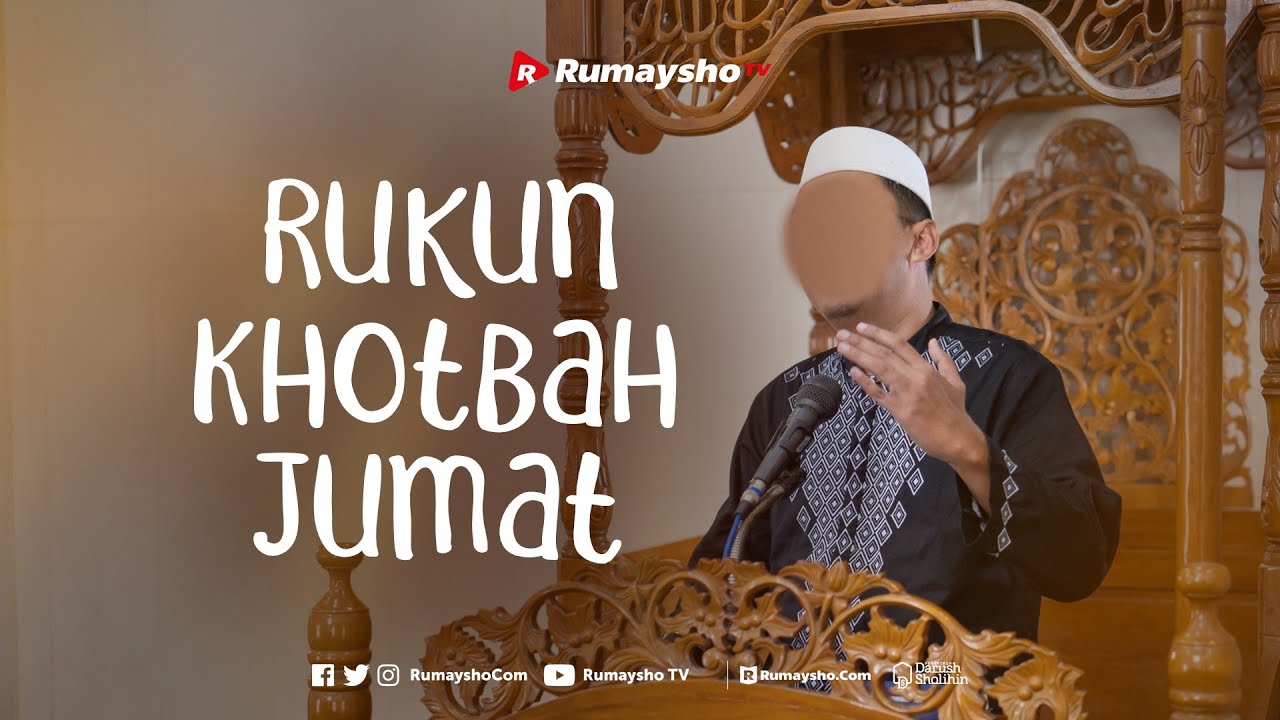Rukun Khutbah Jumat - Rumaysho TV - YouTube