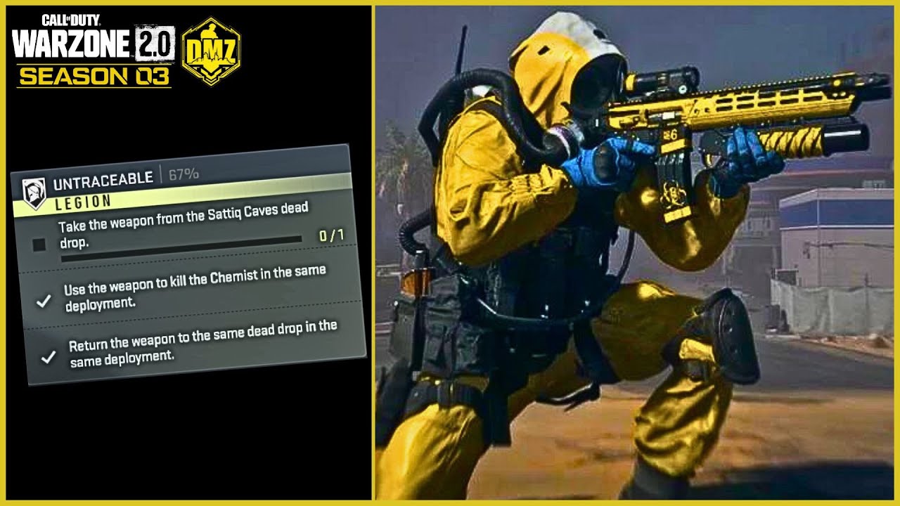 Warzone 2.0 - DMZ - UNTRACEABLE / Legion Faction Missions - MW2 - YouTube
