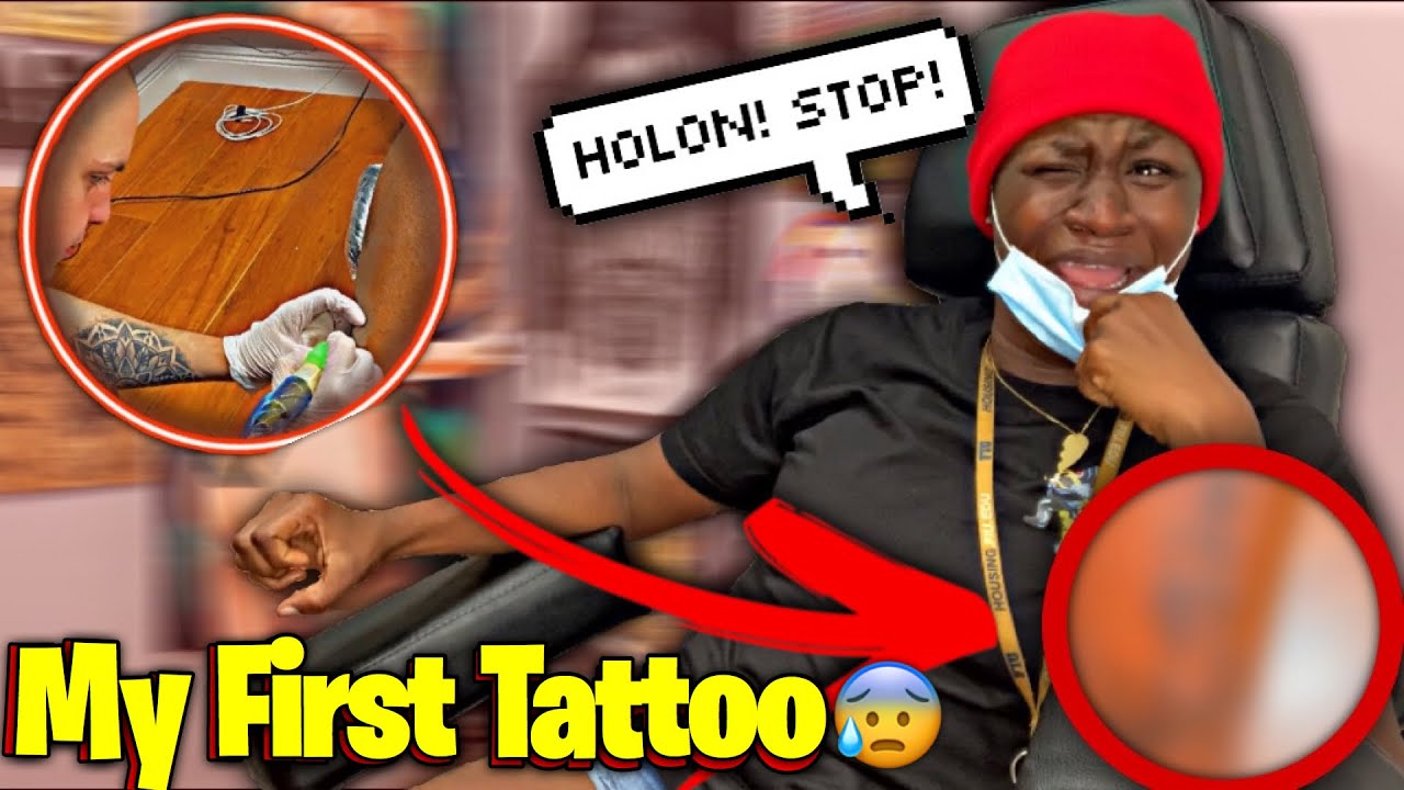 I GOT MY FIRST TATTOO DURING QUARANTINE AT AGE 19🤭...AND THIS HAPPENED😰 ...