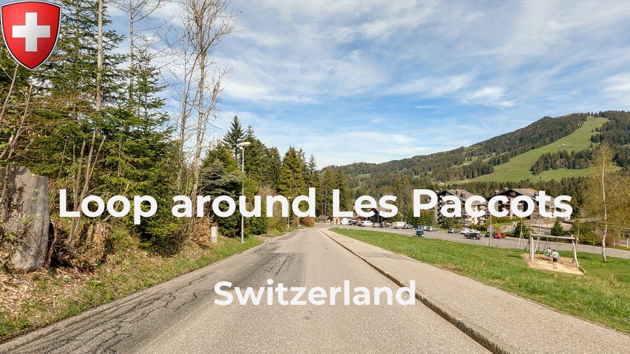 Driving Switzerland 🇨🇭 | A loop around Les Paccots 4K Scenic Drive ...