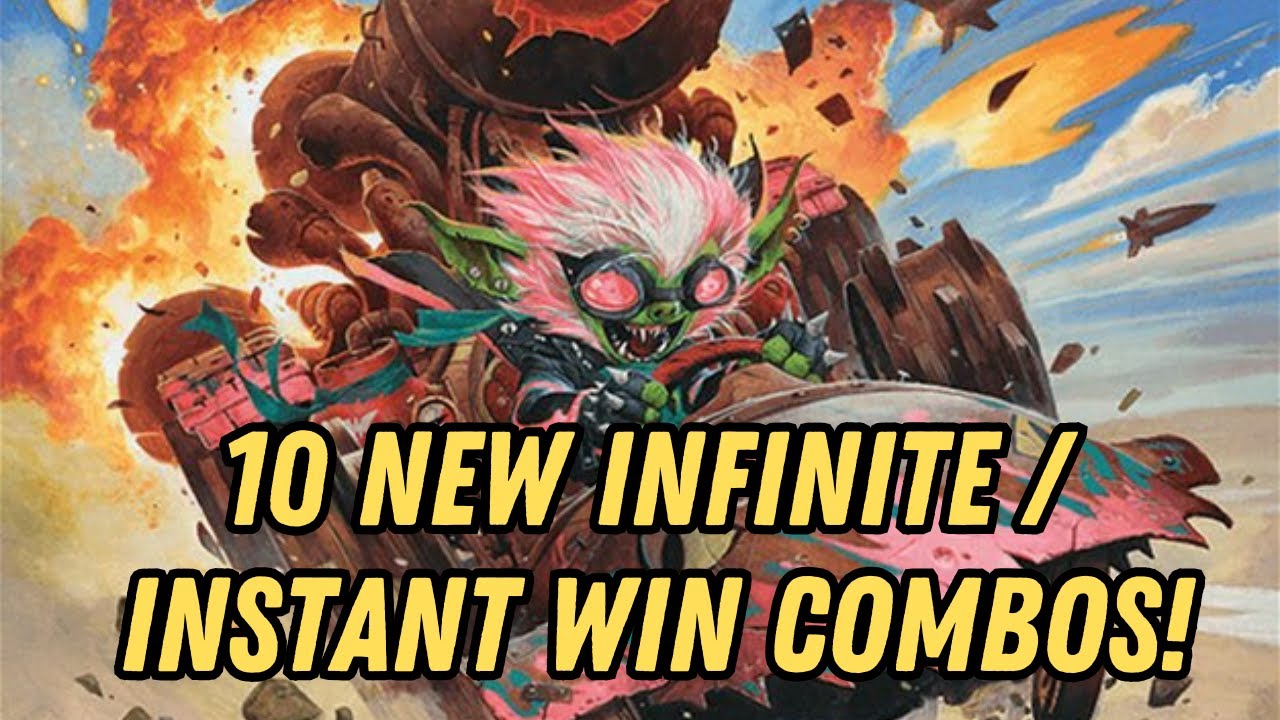 10 New Infinite or Instant Win Combos with Aetherdrift! (MTG) - YouTube