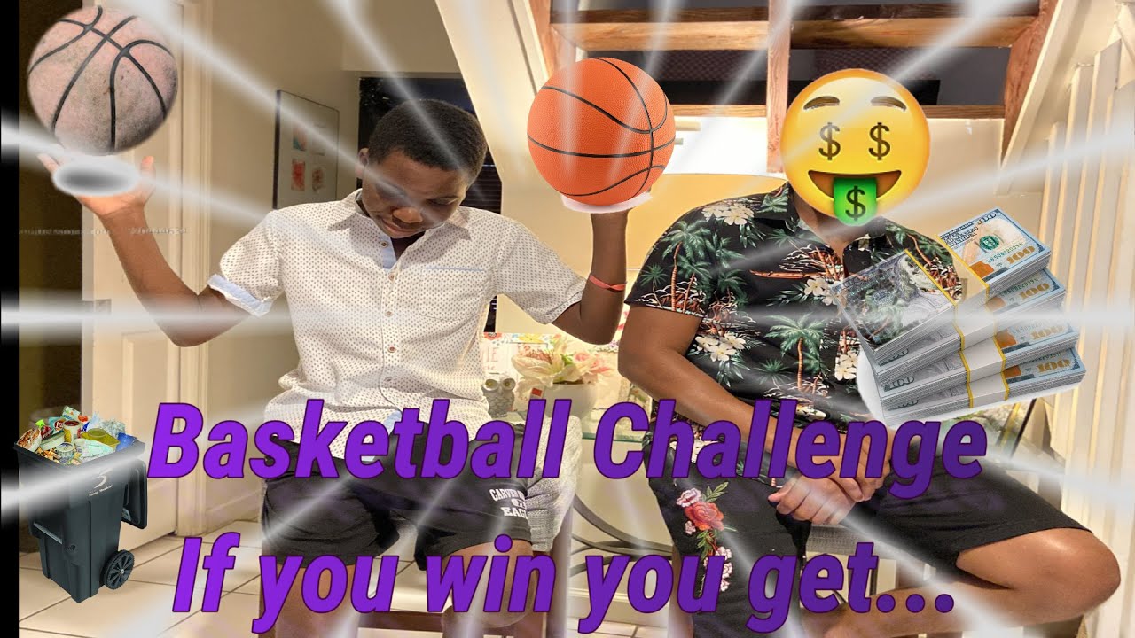 Basketball challenge, if you win........ - YouTube