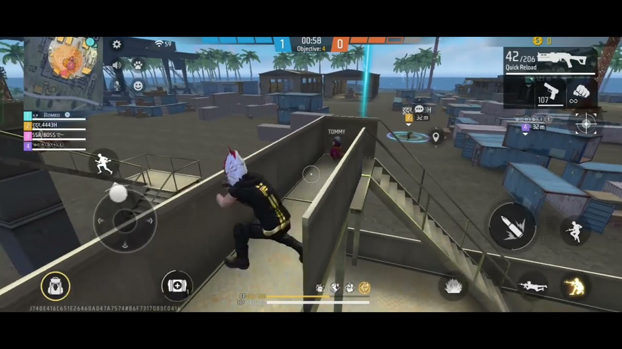 OneTap Best Custom Hud | Clash Squad Bermuda Match | Gameplay - Garena ...