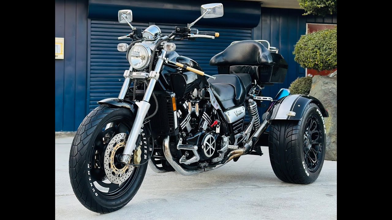 YAMAHA V-MAX1200 Trike - YouTube