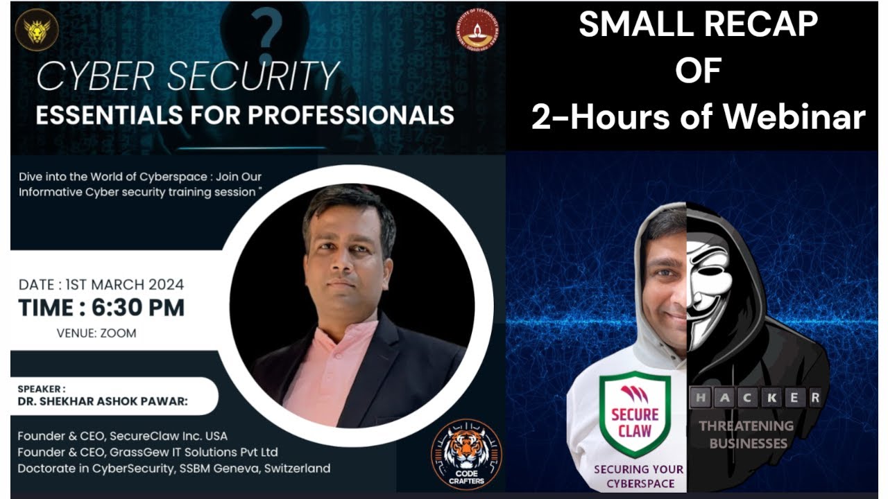 IIT Madras "Code Crafters - IITM BS Degree Coding Club" cybersecurity training workshop for ...