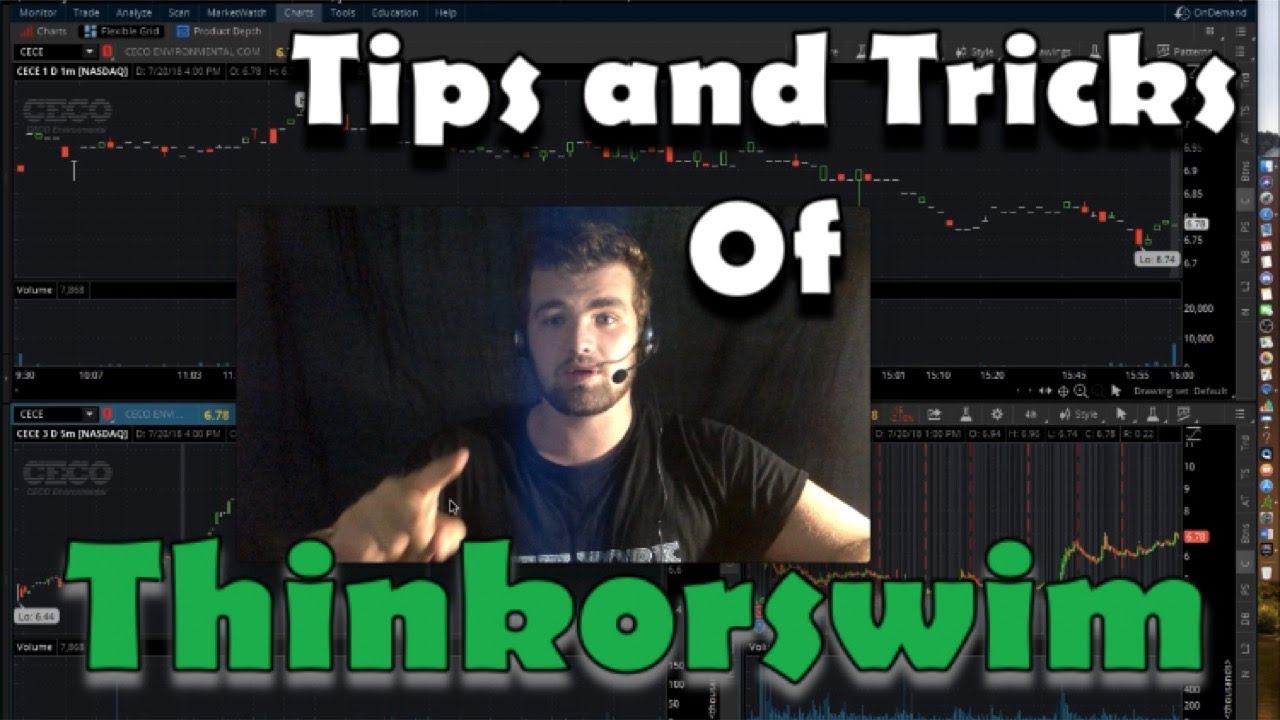Tips and Tricks of Thinkorswim | Stock Trading 2018 - YouTube