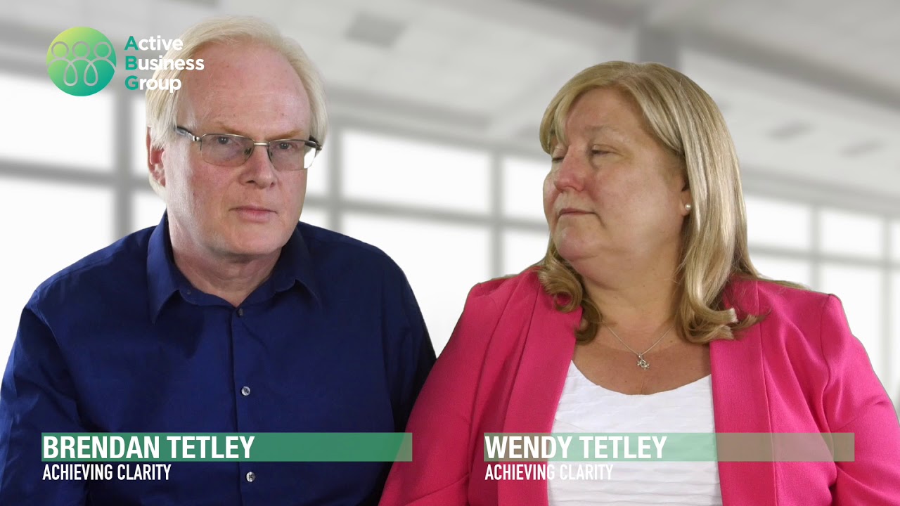 Achieving Clarity: Wendy & Brendan Tetley - YouTube