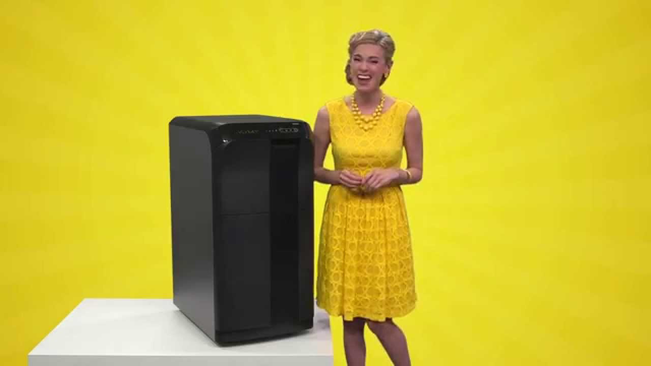 Fellowes Automax 500C Cross Cut Shredder - YouTube