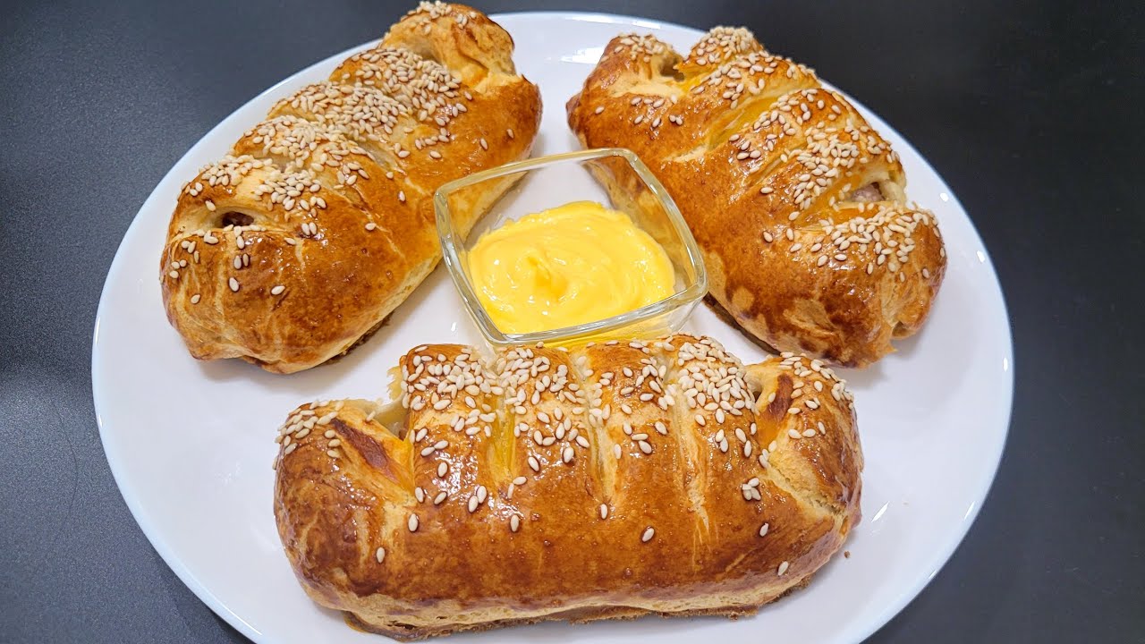 Cook in 10 minutes! Puff Pastry Hot Dogs. SIMPLE AND QUICK SAUSAGE ...