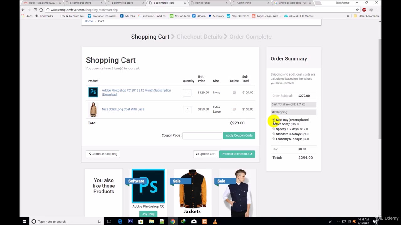 Modern E-Commerce Store In php & mysqli With Bootstrap : New Updates ...