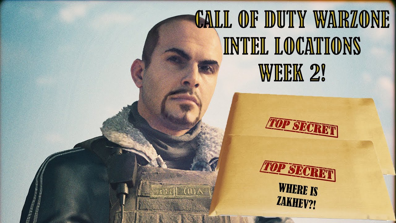 CALL OF DUTY WARZONE INTEL LOCATIONS! (Week 2) - YouTube