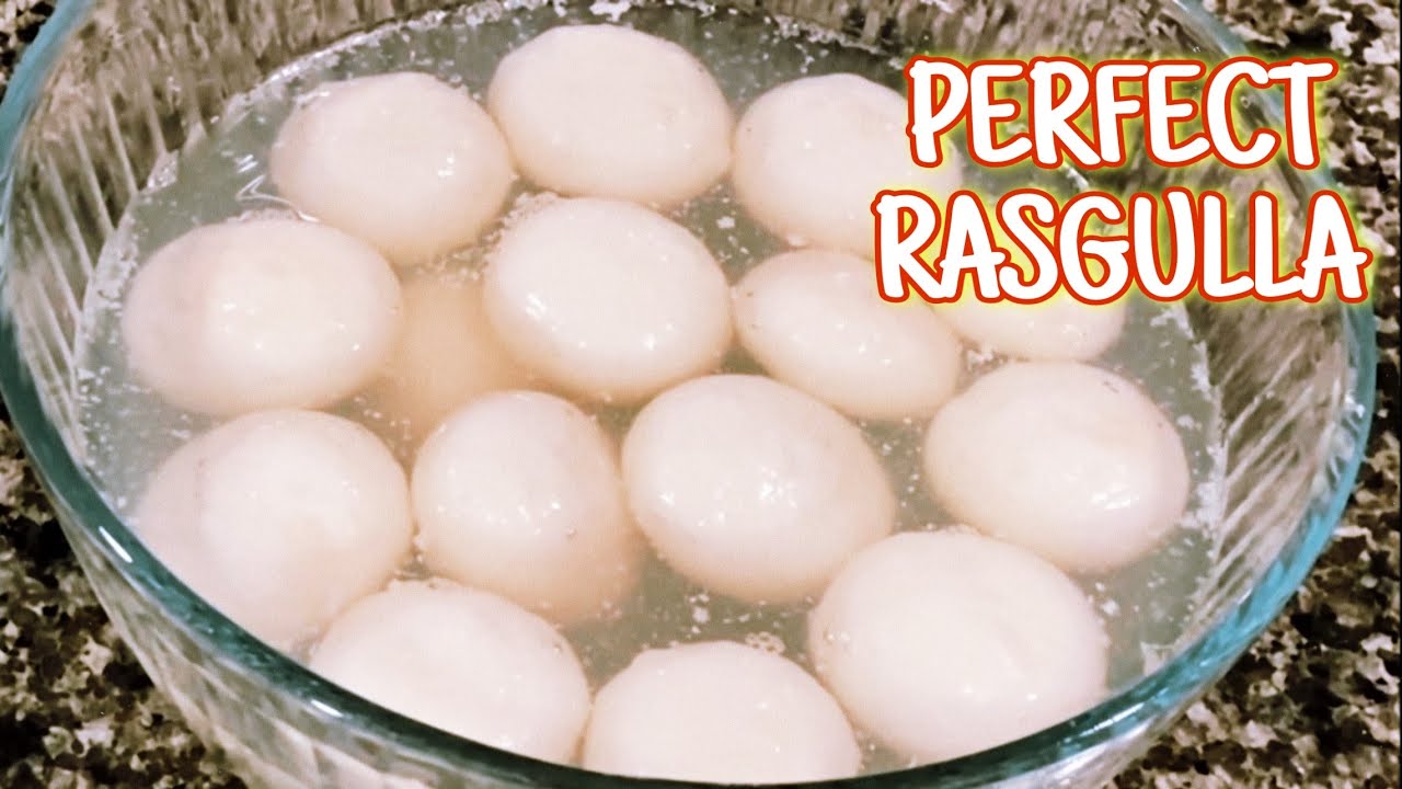 How To Make PERFECT Rasgulla [Easy Step By Step Bengali Rasogolla Recipe] - YouTube
