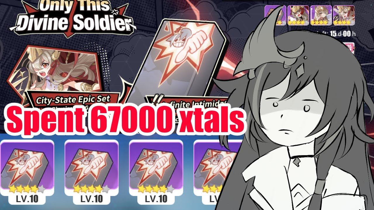 [Honkai Impact 3] 7.0 Spending Event 67k Crystals Gacha Senti brick ...