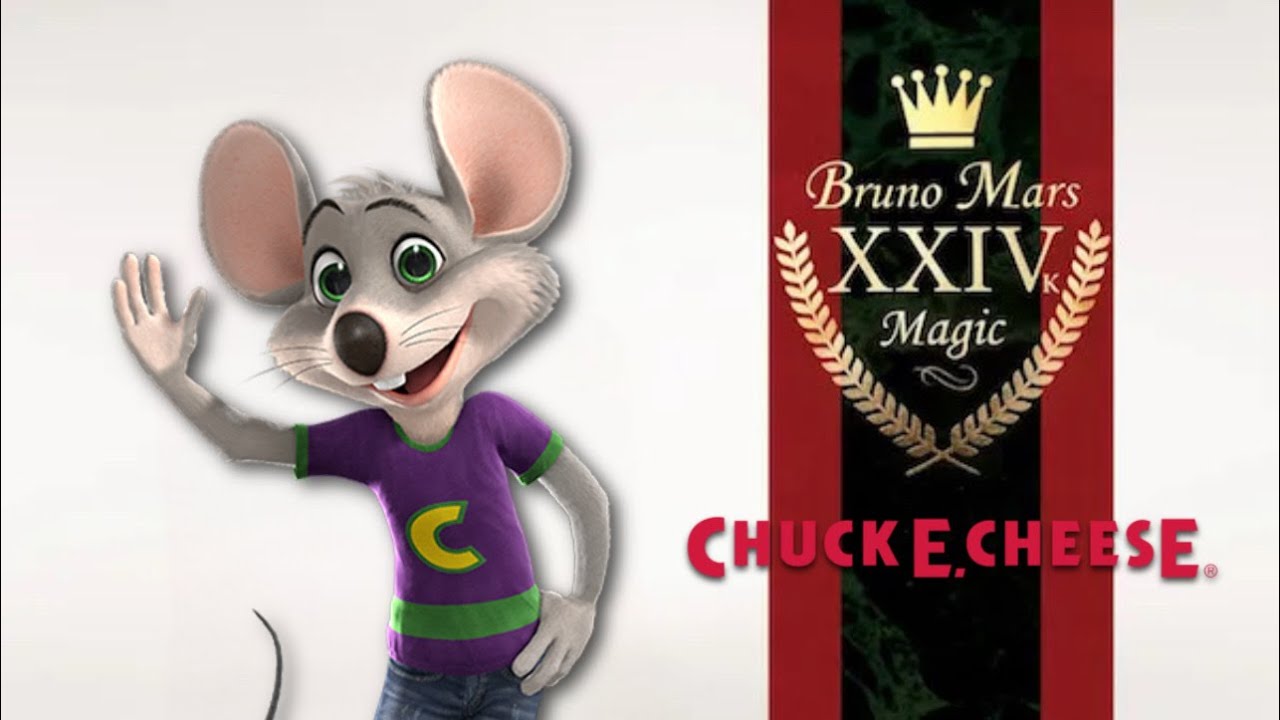 Chuck E. Cheese ft. Bruno Mars - Me & My Friends X 24K Magic (Mashup ...