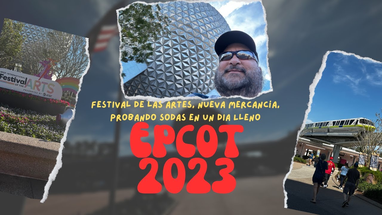 Dia Lleno en Epcot, Mercancía Nueva y Festival de las Flores - YouTube