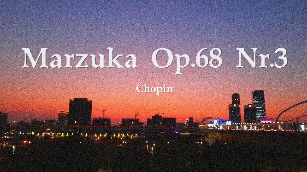 Marzuka Op.68 Nr.3｜ Frédéric Chopin｜Recorder - YouTube