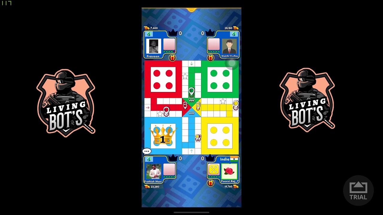 LUDO KING LIVE STREAMING | LIVING BOTS - YouTube