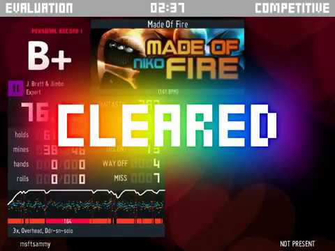 [Stepmania] NIKO - Made of Fire (10, B+) - YouTube