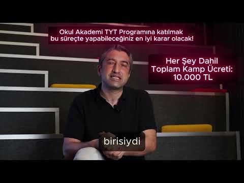 Okul Akademi TYT Canlı Yaz Kampı