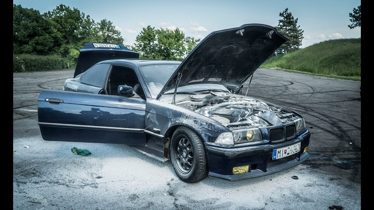 BMW e36 Drift & Burn ! - YouTube
