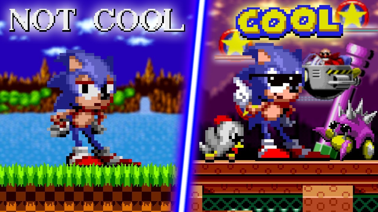 Sonic 1 But Everyone Is Cool - YouTube