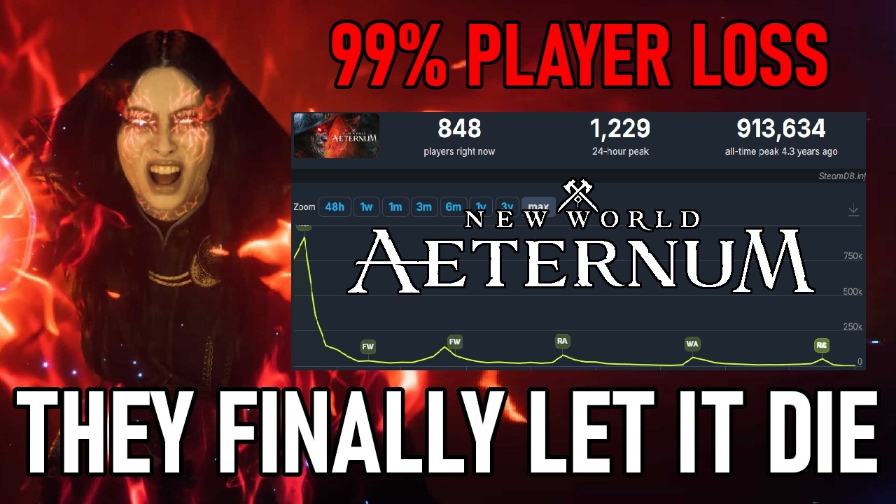 New World is DEAD the biggest DISASTER in gaming history - YouTube