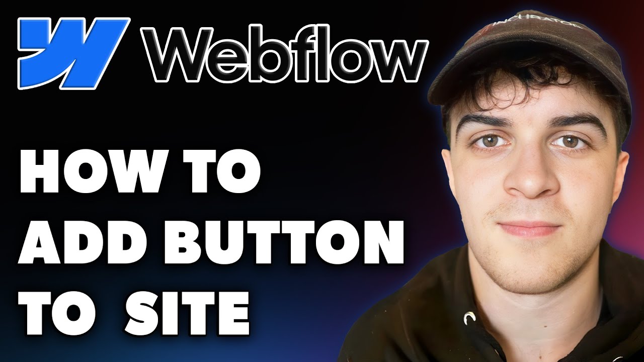 How to Add Button to Webflow Site (Full 2024 Guide) - YouTube