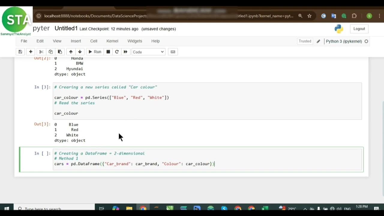 Introduction to Python Pandas - YouTube