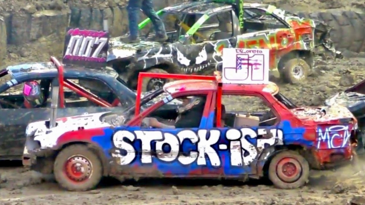 Bumper Swap Compact Demolition Derby Dunbar Pa 2025 - YouTube