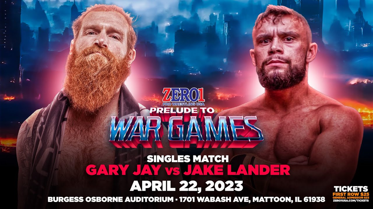 FREE MATCH | Jake Lander v. Gary Jay (4/22/2023) | Zero1 USA Pro ...