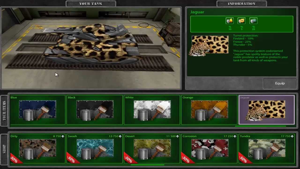 Tanki Online 50% Off Paint Sale! - YouTube