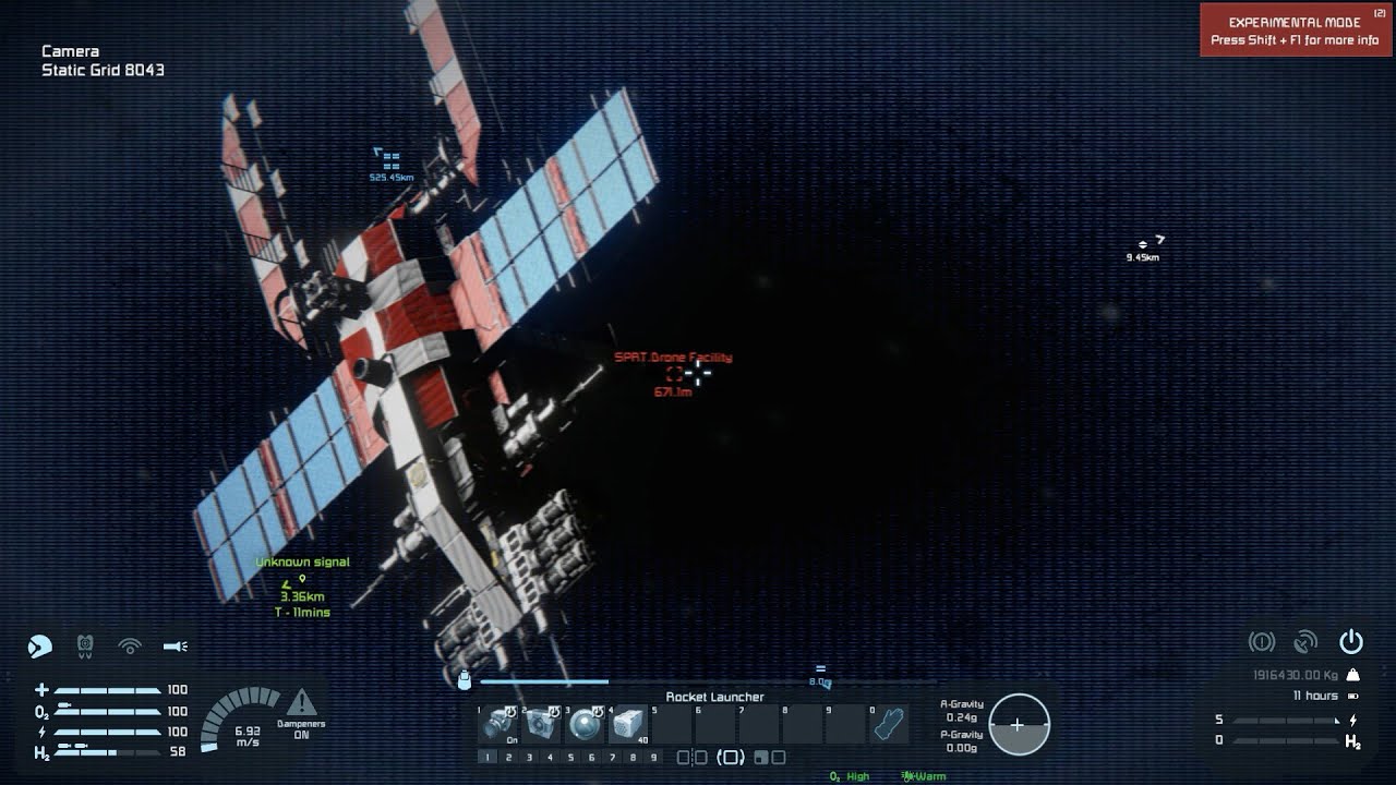 Disabled An Enemy Station! Space Engineers Full Release Gameplay Ep-20 ...