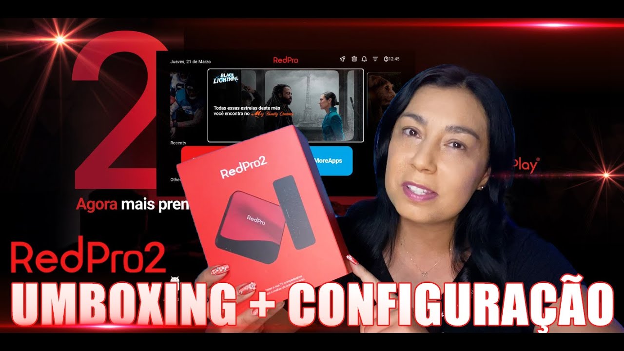REDPLAY REDPRO 2 UMBOXING + CONFIGURAÇÃO - YouTube