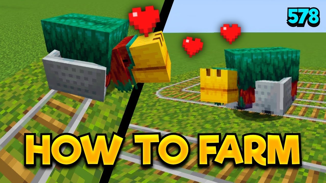 How To Build A Sniffer Farm In Minecraft 1.20 - YouTube