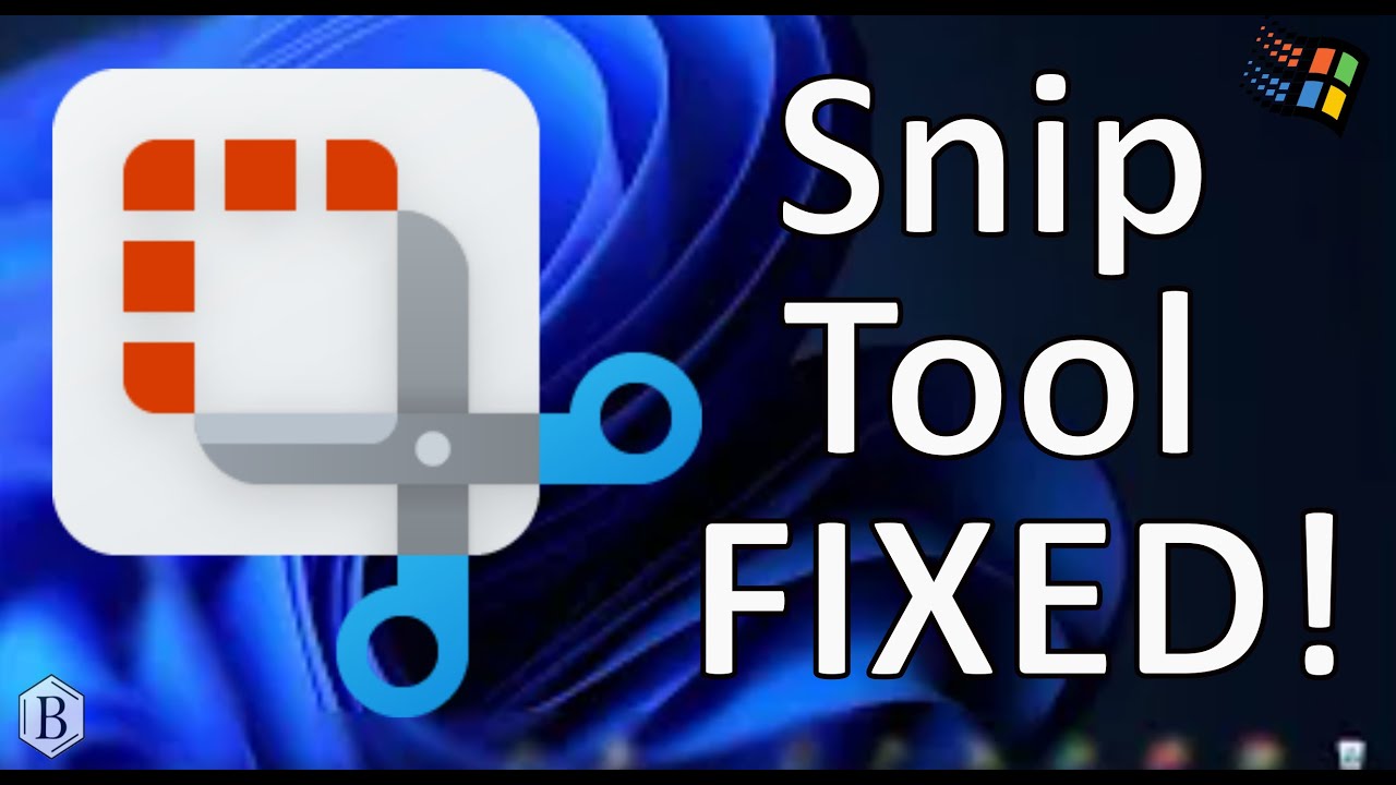 Snipping Tool Not Working? Try These 4 Fixes (Windows 10 & 11) - YouTube