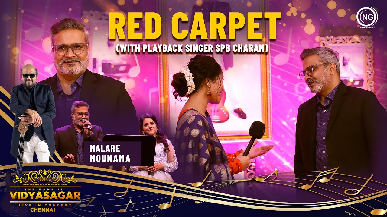 SP Charan on Red Carpet | The Name is Vidyasagar | Chennai | Noise and ...