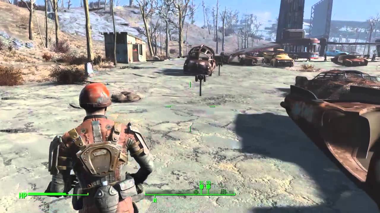 Fallout 4 PS4 - Taking Point : Starlight Drive-In - YouTube