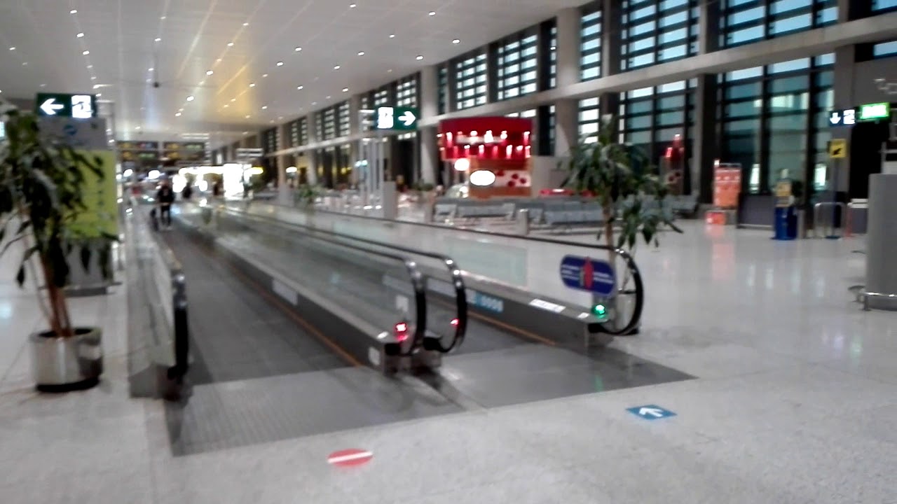 Malaga international airport, Spain. - YouTube