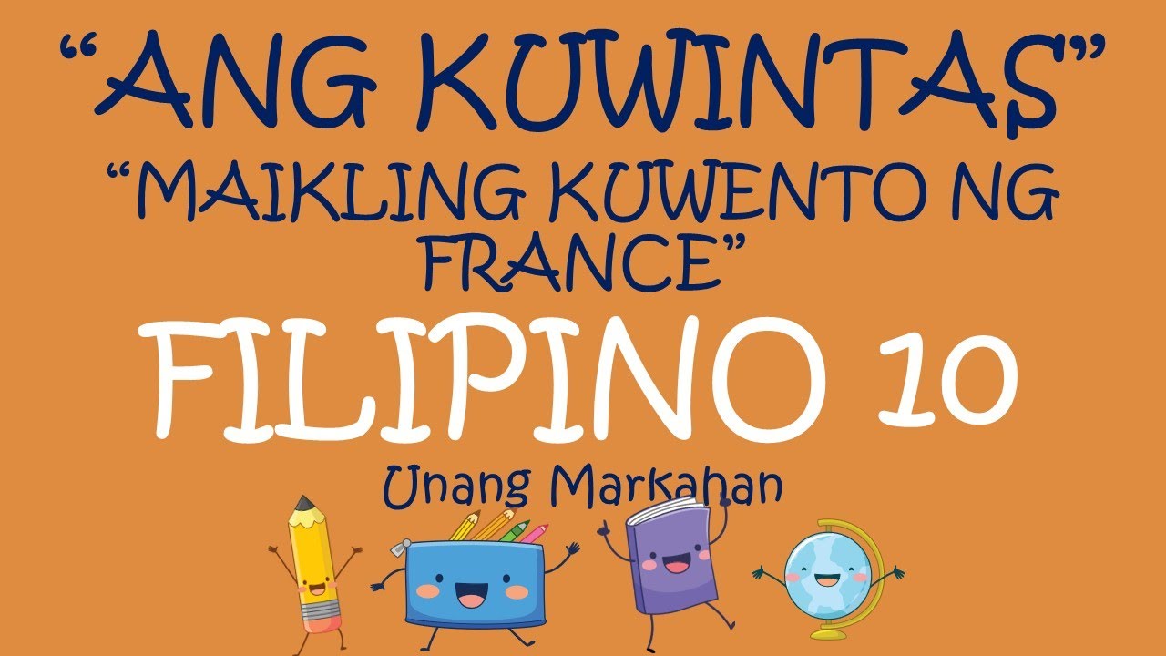 ANG KUWINTAS| MAIKLING KUWENTO MULA SA FRANCE| FILIPINO 10 MODULE 5 ...
