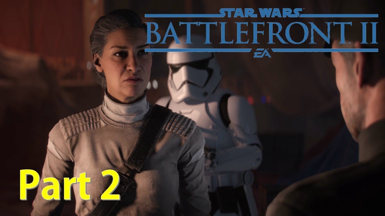 Let's Play Star Wars Battlefront 2 (XBOXONE) (Story mode RESTION) (Part ...