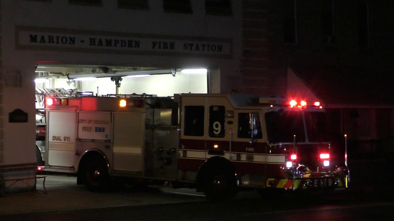 Reading Pennsylvania Fire Department Engine 9 - YouTube