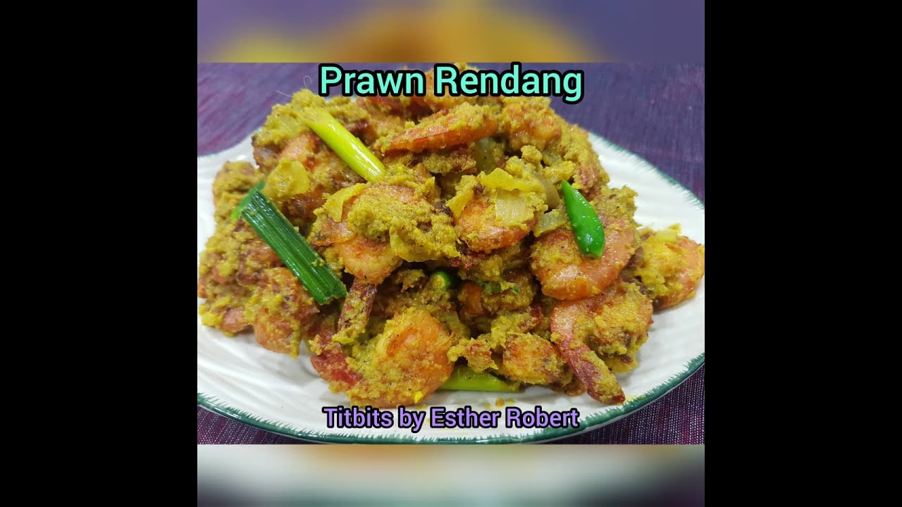 Try My Dry Version Prawn Rendang / Cubalah Rendang Udang Saya Versi ...