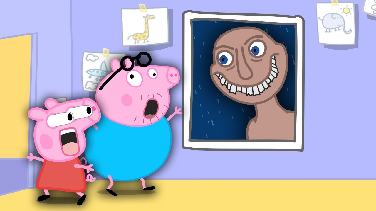 Escape! The Man From The Window in Peppa Episodes - Bad Dream - YouTube