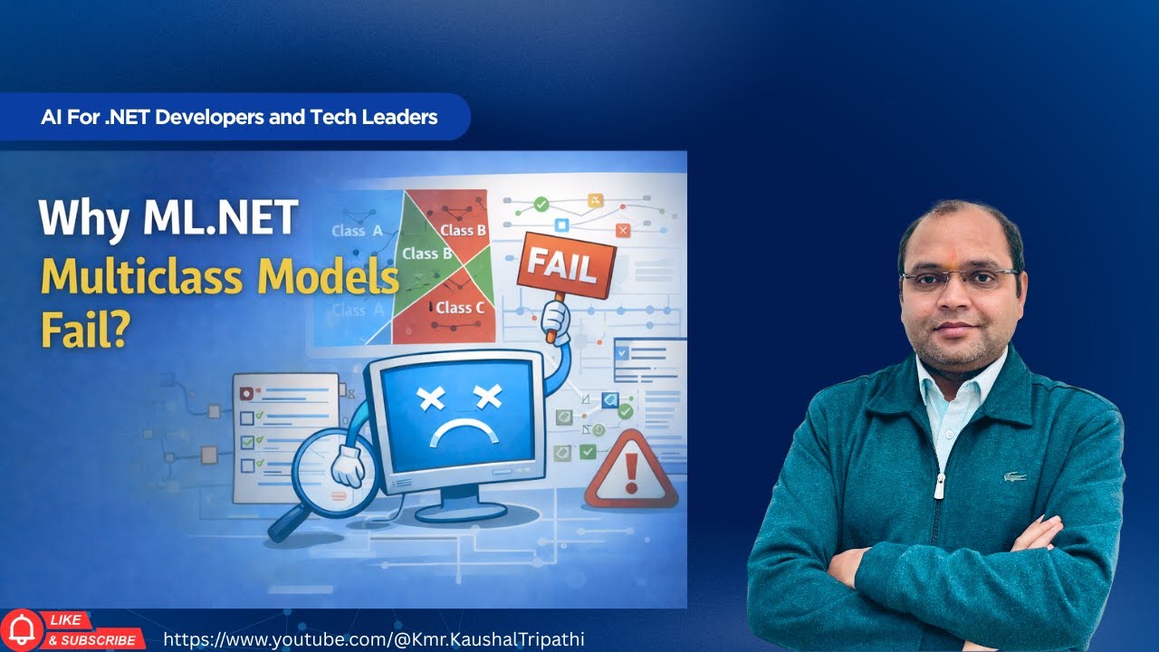 Why ML.NET Multiclass Models Fail (Most Engineers Miss This) - YouTube