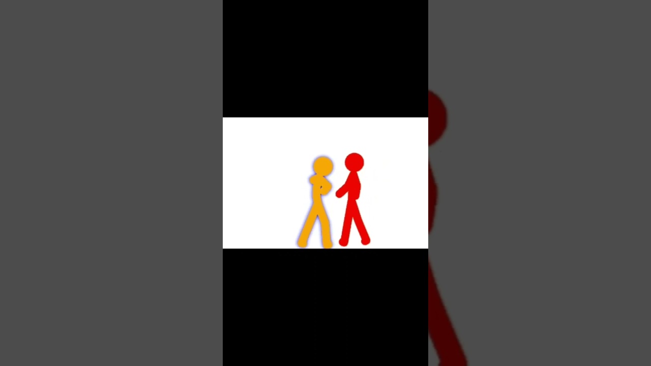 stickman fight orange vs red #stickman #sticknodes #sticknodespro # ...