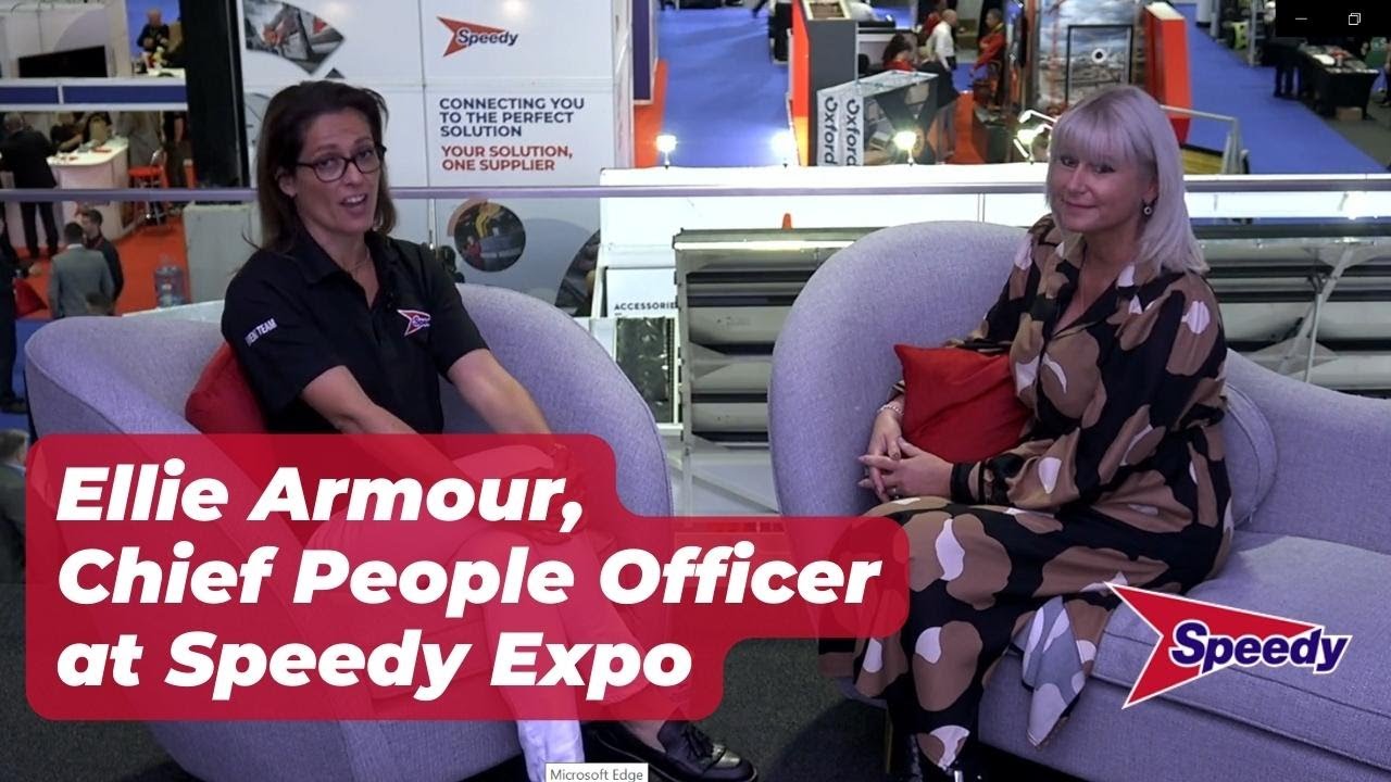 Ellie Armour Talks Diversity and People Management at Speedy Expo - YouTube