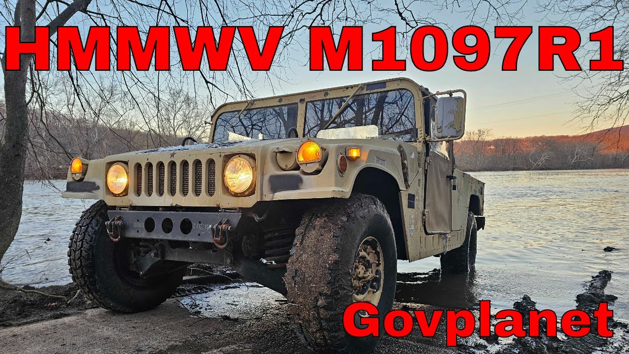 MILITARY HMMWV M1097R1 - Auction Purchase - YouTube