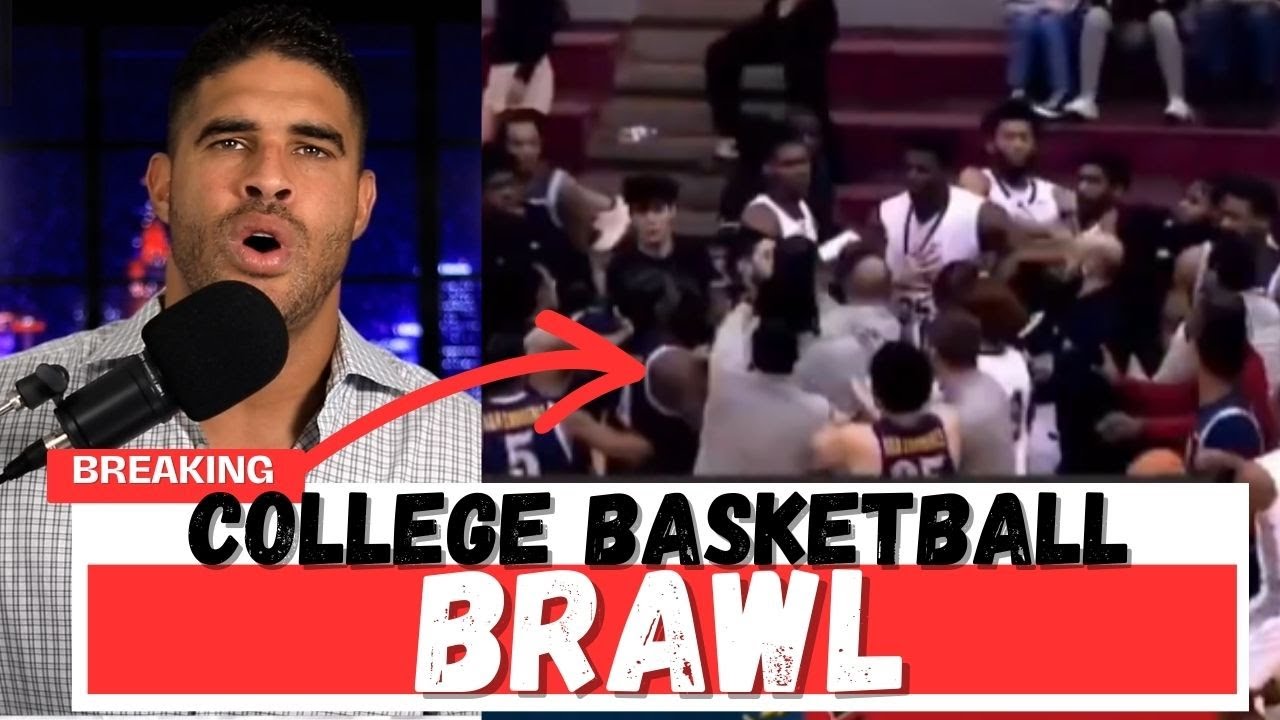 Basketball fight breaks out after college game | Brandon Mason Show ...