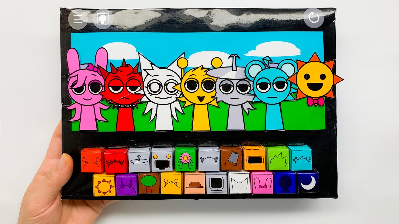 🌈Sprunki Night Time Pinki Raddy Wenda Simon Clukr Sky Mr Sun ASMR Phase ...